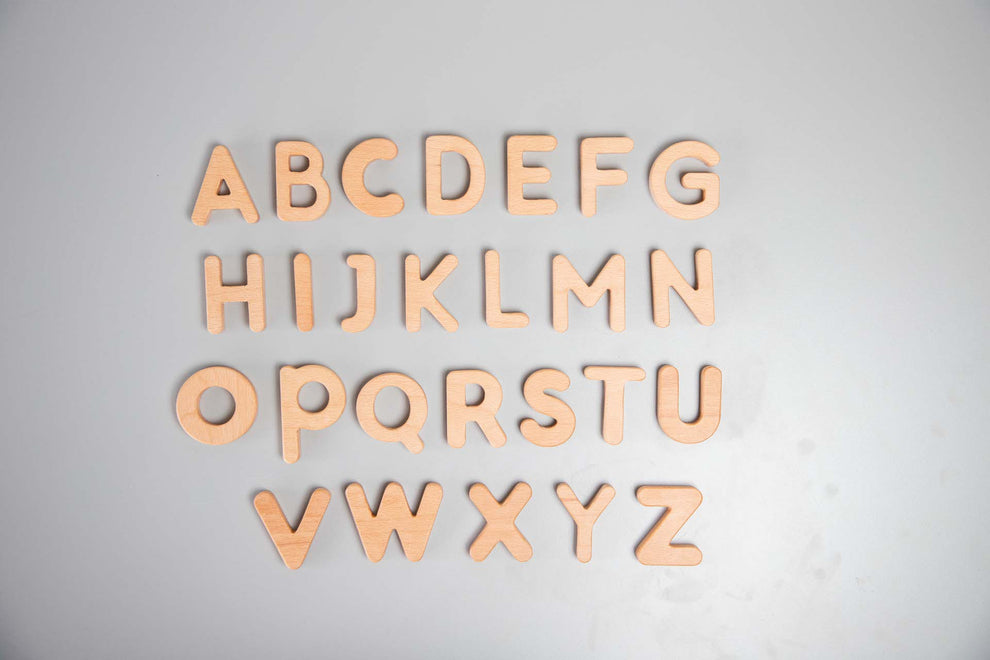 Birch Alphabet Letters - Uppercase – birchandbug